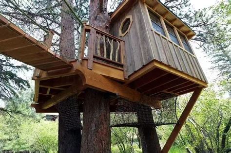 How To Build A Treehouse Without Nails Or Screws In The Tree Treelofts Com