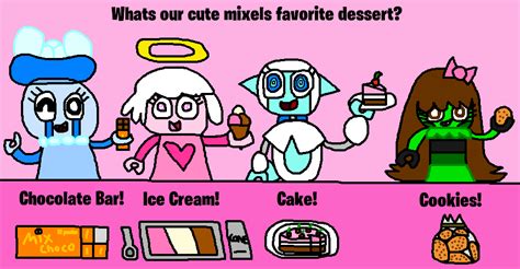 Mixels Whats Cute Mixels Favorite Dessert By Luqmandeviantart2000 On