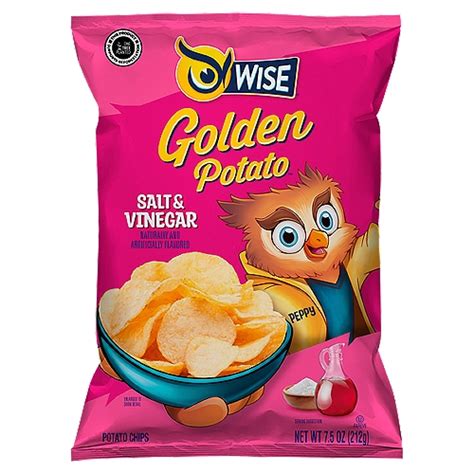 Wise Salt And Vinegar Flavored Potato Chips 75 Oz Shoprite