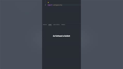 Python Antigravity Easter Egg 🥚 Youtube