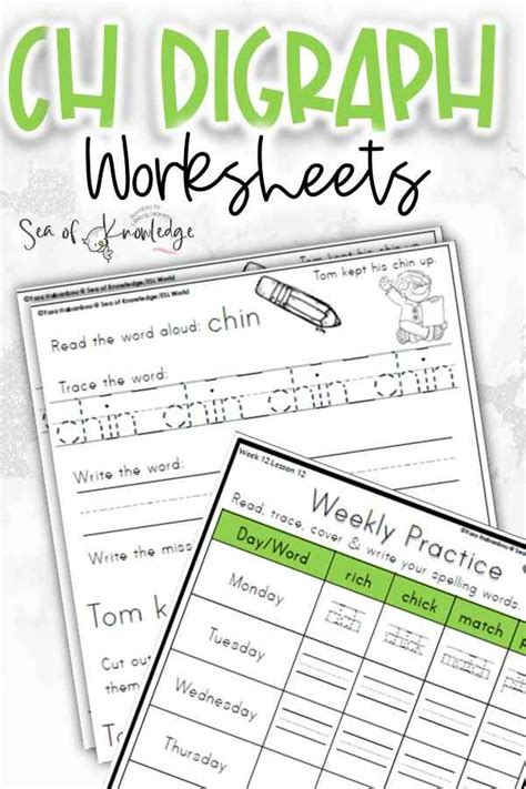 Ch Worksheets Hands On Printables