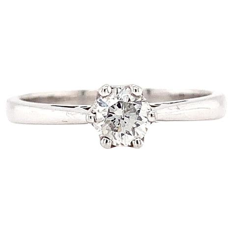 Customizable Brilliant Round Diamond Solitaire Engagement Ring For Her