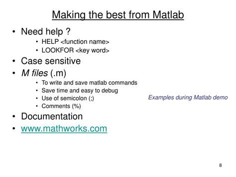 Ppt Mastering Matlab Basics A Comprehensive Introduction To Working