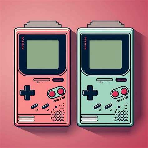 Premium Photo Retro Game Console Tag Pixelated Graphics Game