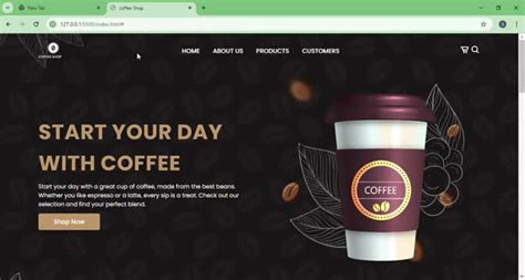 Muhammad Sufyan On Linkedin Webdevelopment Coffeeshopwebsite Htmlcssjavascript