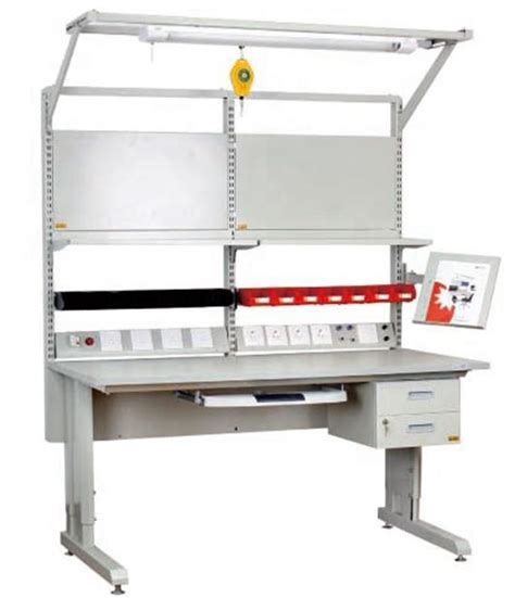 Leenol Esd Wooden Workbench Esd Inspection Work Table Esd Workbench Esd Assembly Line