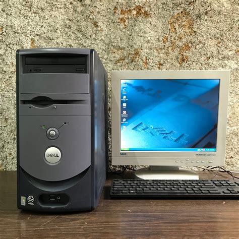 Dell Dimension 2400 Pc Retro Gaming Celeron 220hz 256mb Ram Windows