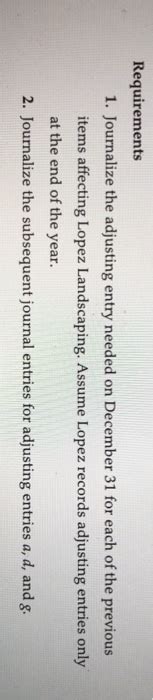 solved learning objective 3 journalizing adjusting entries