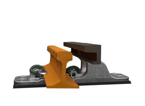 Check Rail Chair Assembly Mosdorfer Rail