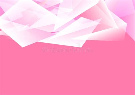 Geometry Background Concept Soft Yellow Trigonal Abstract Pattern For