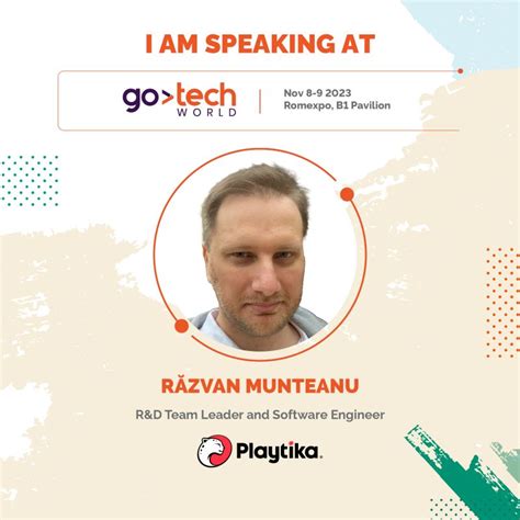 Gamedevelopment Microservices Playtika Gaminginnovation Speaker… Razvan Munteanu
