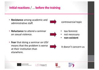 Workshop Sessions New Training Models For University Staff What Worked For Us PDF