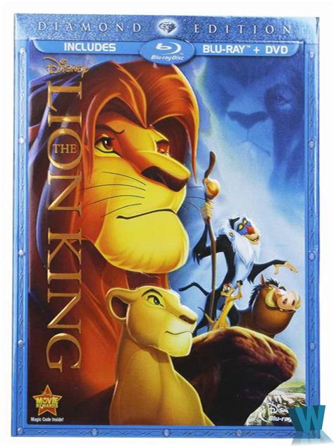 The Lion King Diamond Edition Dvd Combo Pack Blu Ray