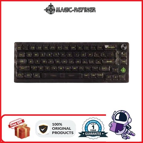Magic Refiner MK31 The Three Mode Hot Swappable RGB Mechanical Keyboard Shopee Philippines