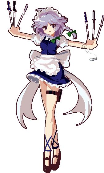Izayoi Sakuya Touhou Drawn By Edzdrawz Danbooru