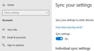How To Turn Off Windows 10 Sync Settings On Laptop