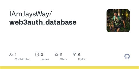 Github Iamjayswayweb3authdatabase