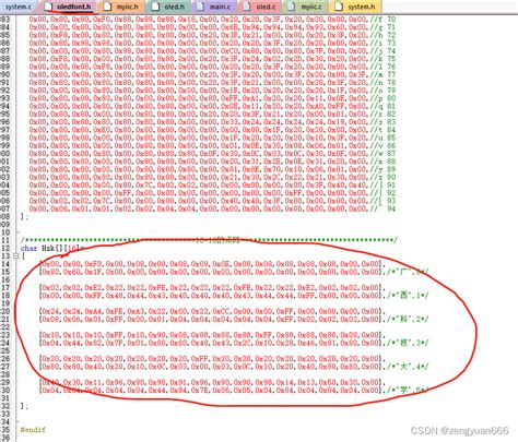 Stm32f103c8t6模拟iic控制4针096寸oled显示屏，显示自己定义的汉字stm32f103c8t6模拟iic点亮oled Csdn博客