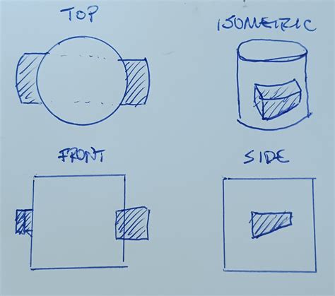 Solved Inventor 2024 How To Extrude A Boss From The Curved Surface Of A Cylinder So That The