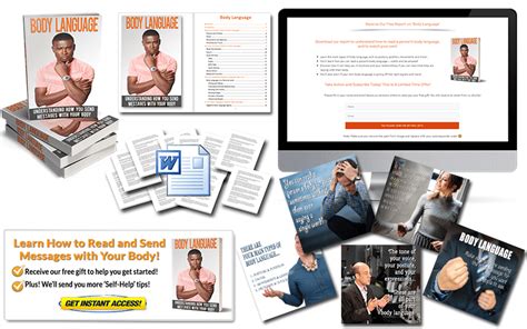 Body Language Plr Report Squeeze Page Articles And Graphics