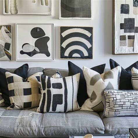 Free Monochrome Pillow Arrangement Image Download At Stockcake