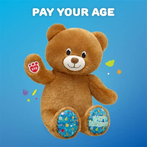 Birthdays Pay Your Age Parties And More At Build A Bear®
