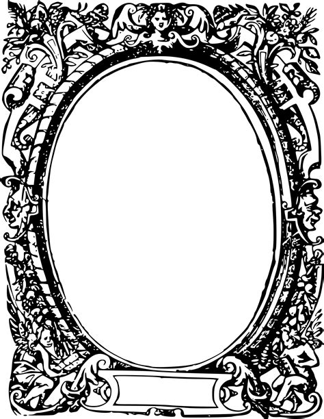 Clipart Ornate Frame 6