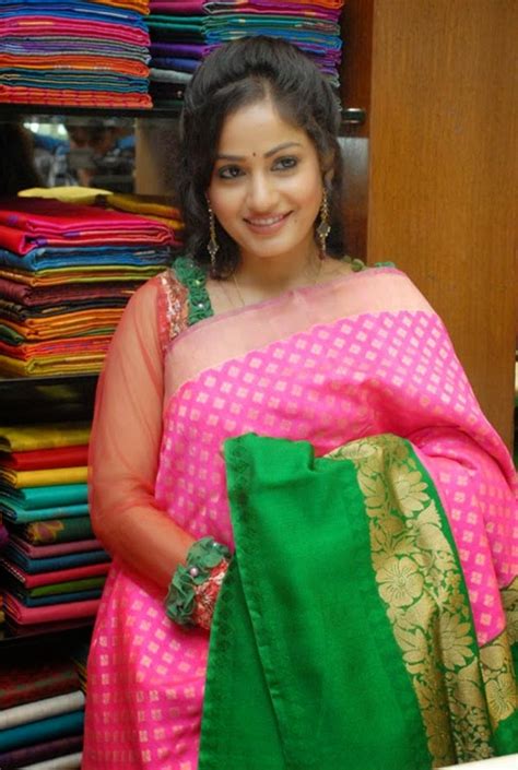 South Indian Celebrities Maadhavi Latha In Saree