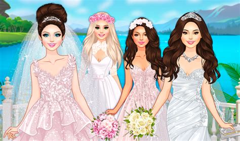 Одевалки Свадьба Модели ад Игры для девочек гуляць анлайн бясплатна на сэрвісе Яндекс Игры