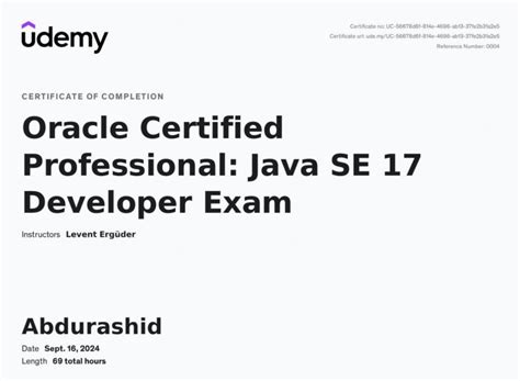 Abdurashid Yasinov On Linkedin Java17 Ocp Javadeveloper Learningjourney Careergrowth 10