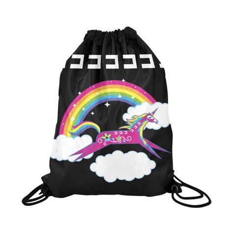Pow Wow Unicorn Drawstring Bag — Niibiishenh