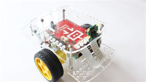 Attach The Raspberry Pi Camera Or Distance Sensor To The Pi Robot