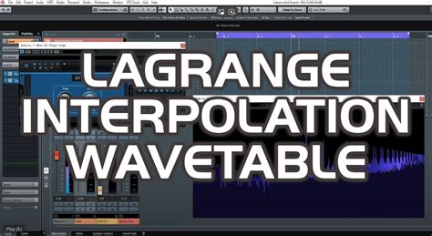 Lagrange Interpolation Wavetable With Plugn Script The Blue Cat Audio Blog
