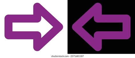 Small Arrow Pointing Down Purple