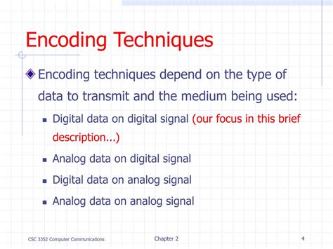 PPT The Physical Layer Encoding Schemes PowerPoint Presentation Free Download ID