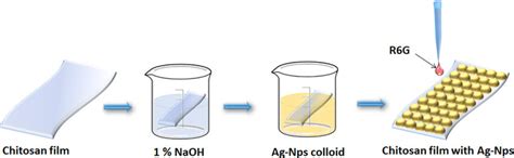 Scheme Of The Sers Active Substrate Fabrication And The Analyte