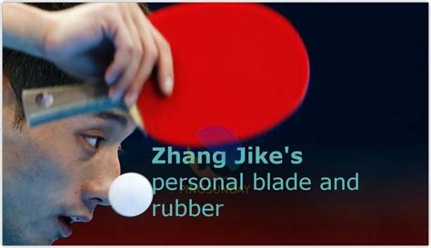 Zhang Jike Equipment Pingsunday