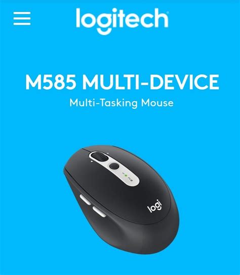 Logitech M585 Multi Device Multi Tasking Mouse Computers Tech Parts Accessories Mouse