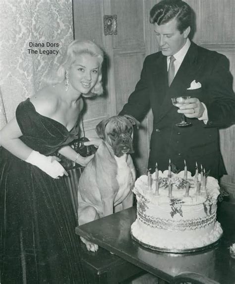 Diana Its A Dogs Party Diana Dors And Her First Husband Dennis