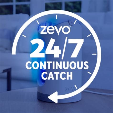 Zevo Max Flying Insect Indoor Fly Trap Easy Mess Free Solution 1 Kit