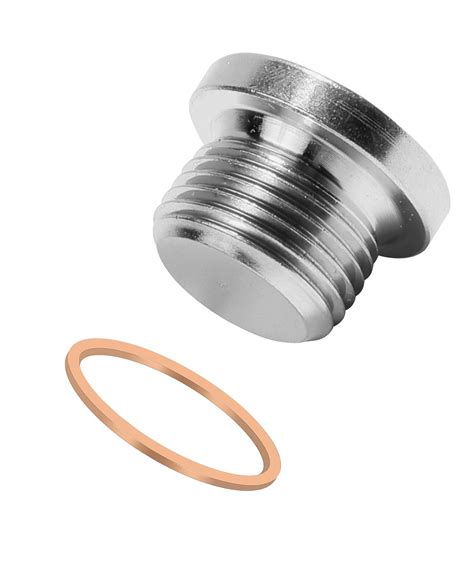 Aociska O2 Oxygen Sensor Bung Inner Hex Head Standard M18 X 1 5 O2 Oxygen Sensor Plug Standard