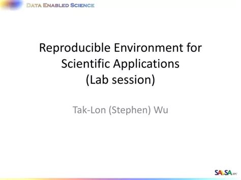 Ppt Salsadpi Dynamic Provisioning Infrastructure For Science