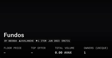 Fundos Collection Opensea