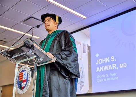 Dr John Anwar Named Inaugural Virginia G Piper Chair Of Medicine