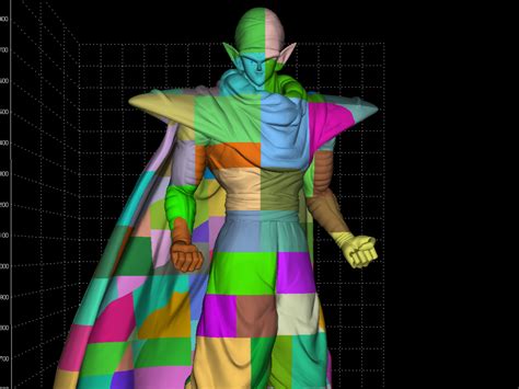 Life Size Piccolo Dragonball 3d Model Part 1 By Ryanmakerworld Download Free 3d Models