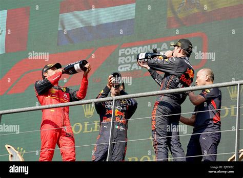 Francorchamps Spa Belgium 28th Aug 2022 Podium Sieger Max
