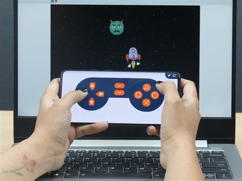 mobile controlled space battle in pictoblox scratch based arduino