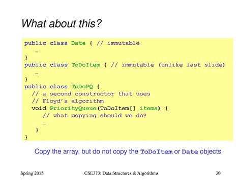 Cse373 Data Structures And Algorithms Lecture 25 Software Design