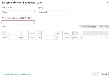 Solved Cant See The Summarization Option In Conditional