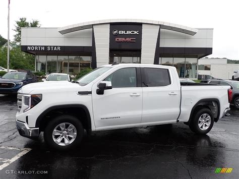 2023 Summit White Gmc Sierra 1500 Pickup 146278158